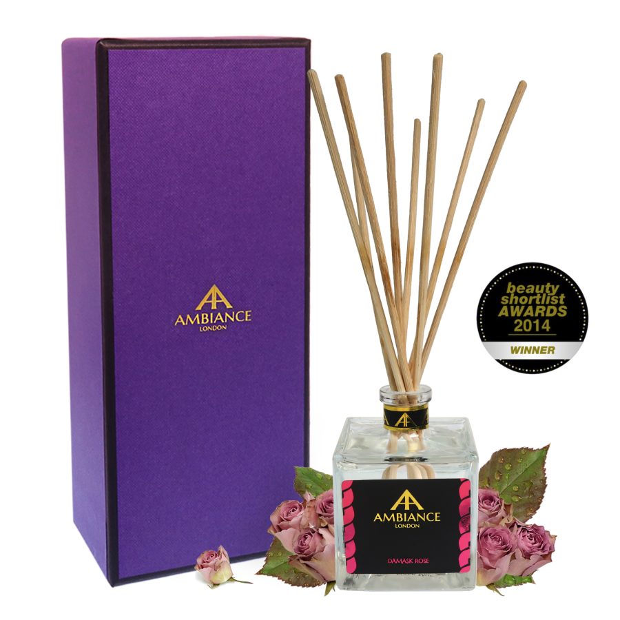 Beauty Shortlist Award Winning Rose Diffuser | Luxury Reed Diffusers