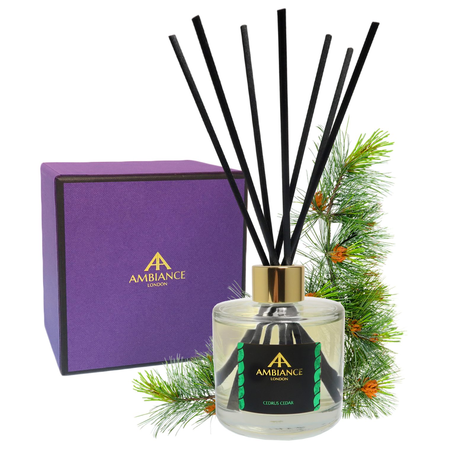 Cedrus Cedar Reed Diffuser | Award-Winning Luxury Reed Diffusers